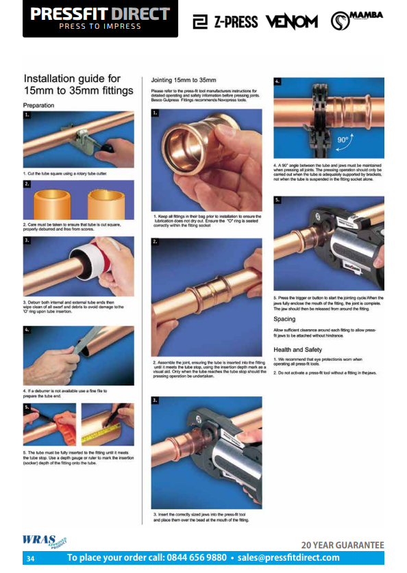 Pressfit Installation Guide – Pressfit Direct